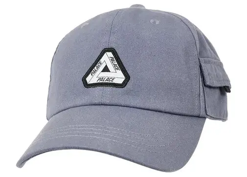 PALACE Garment Dyed 6-panel Cap - Grey