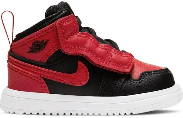 JORDAN 1 Mid Alt Sneakers - Black/university Red