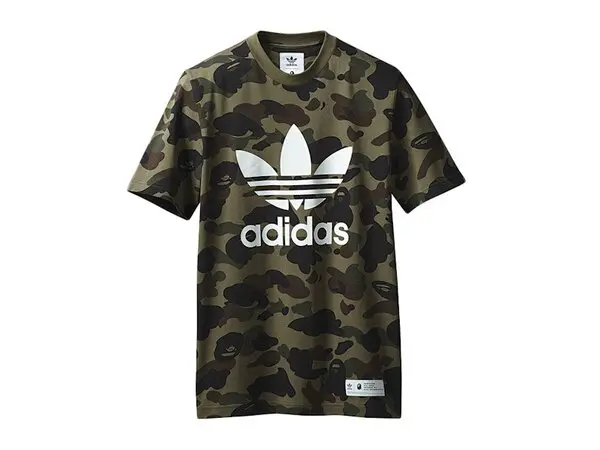 A BATHING APE X Adidas Adicolor Tee Shirt