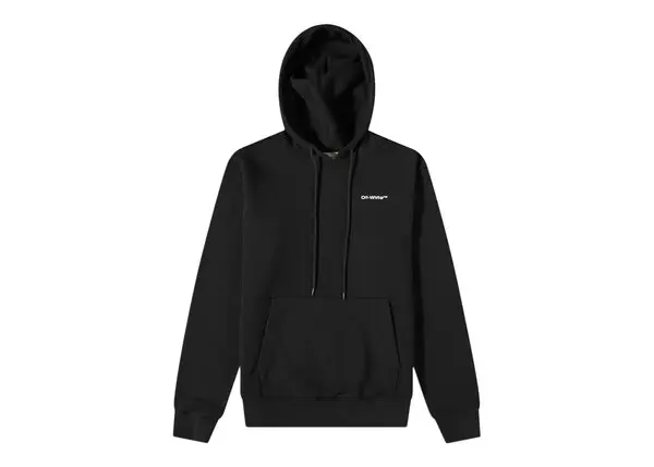 Off-White Helvetica Slim Hoodie - Black