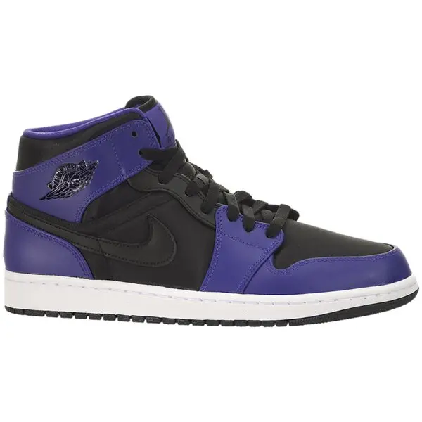JORDAN 1 Mid Sneakers - Black/dark Concord