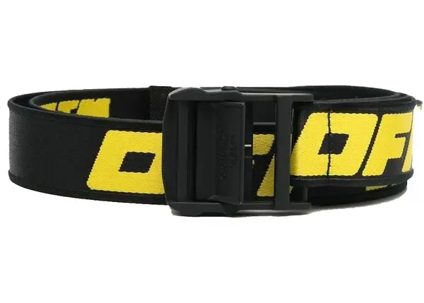 Off-White H35 Tape Industrial Belt - Black/yellow