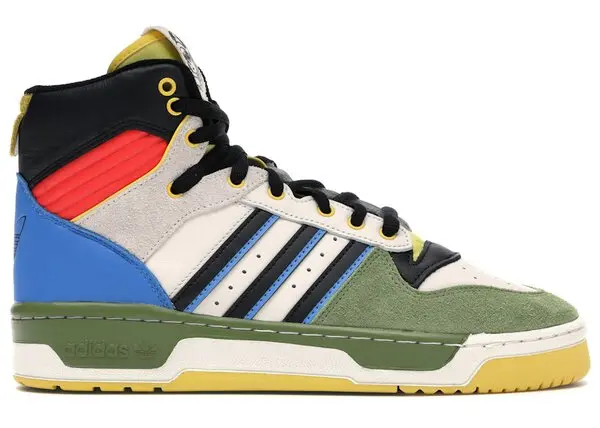 Adidas Rivalry Hi Hebru Brantley X Bbc Flyboy Sneakers - Mult/black/white
