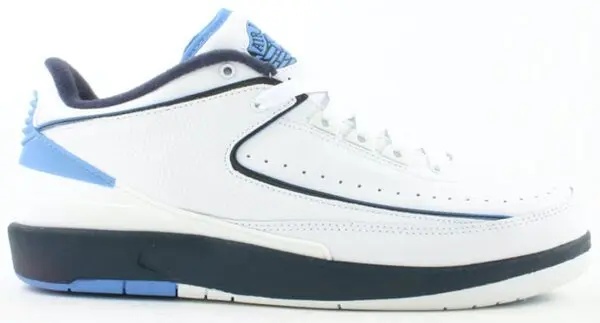 JORDAN 2 Retro Low University Blue - White/midnight Navy/columbia Blue