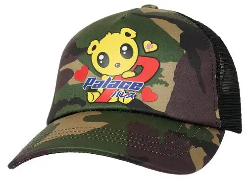PALACE Kawaii Trucker - Camo/black