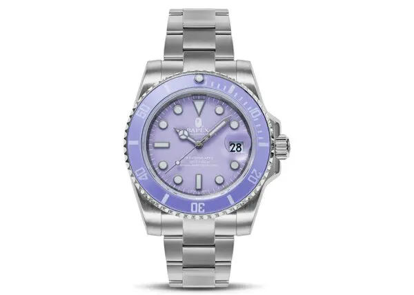 A BATHING APE Type 1 Bapex Watch - Pink