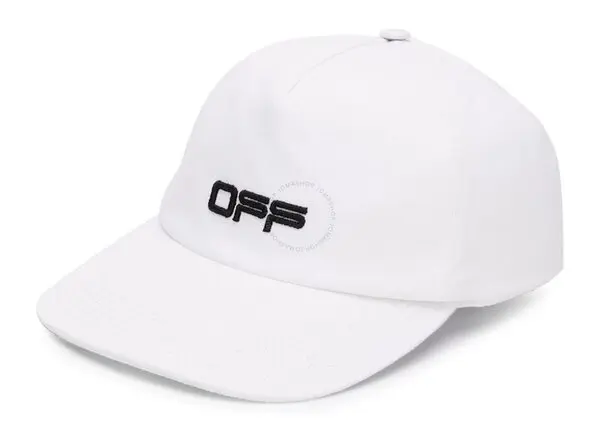 Off-White Logo Baseball Cap - White/black