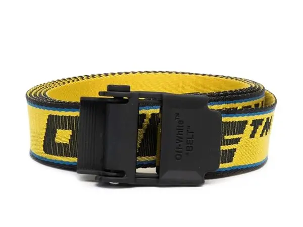 Off-White Hybrid Industrial Belt - Yellow/polyamide