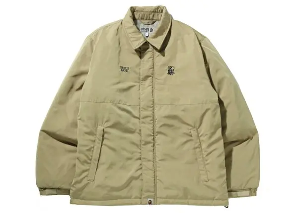 A BATHING APE Ursus Puffer Blouson - Beige