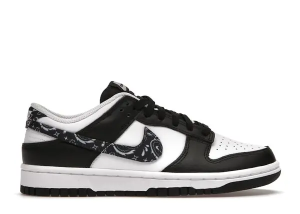 Nike Dunk Low Essential Paisley Pack - White/black