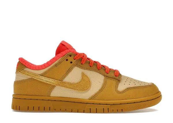 Nike Dunk Low - Sesame/bronzine/picante Red