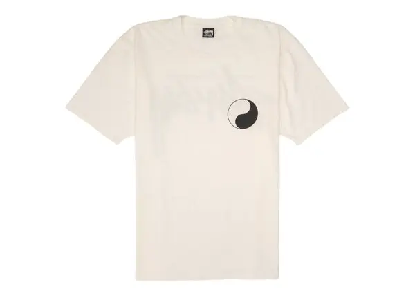 StüSsy X Our Legacy Work Shop Yin Yang Pigment Dyed Tee