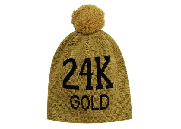 Supreme 24k Beanie - Gold