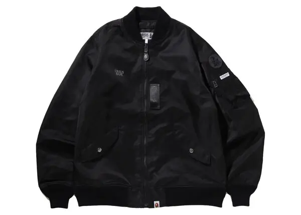 A BATHING APE Ursus Nylon Ma1 Jacket