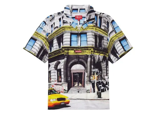 Supreme 190 Bowery Rayon Short Sleeve Shirt - Multicolor
