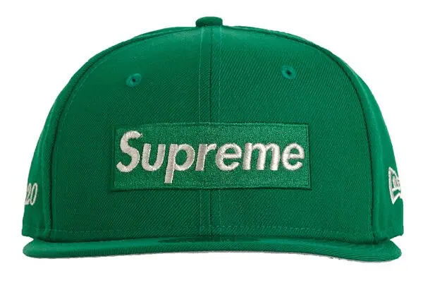 Supreme Metallic Box Logo New Era Cap - Green