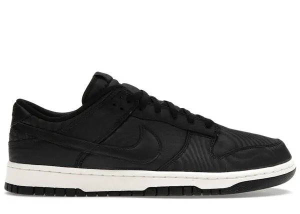 Nike Dunk Low Canvas - Black/sail