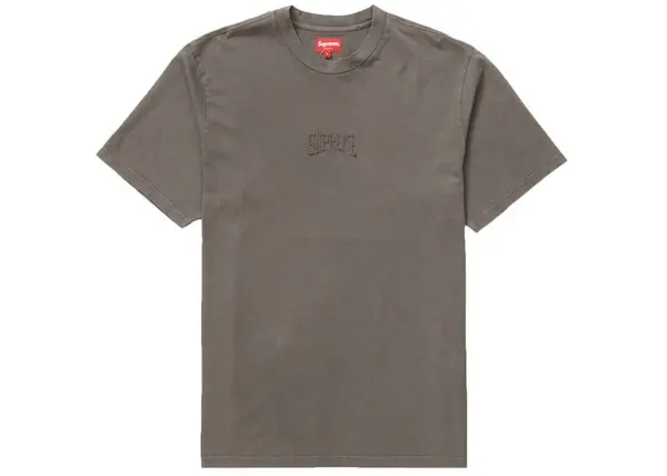 Supreme Acid Wash Short Sleeve Top - Black