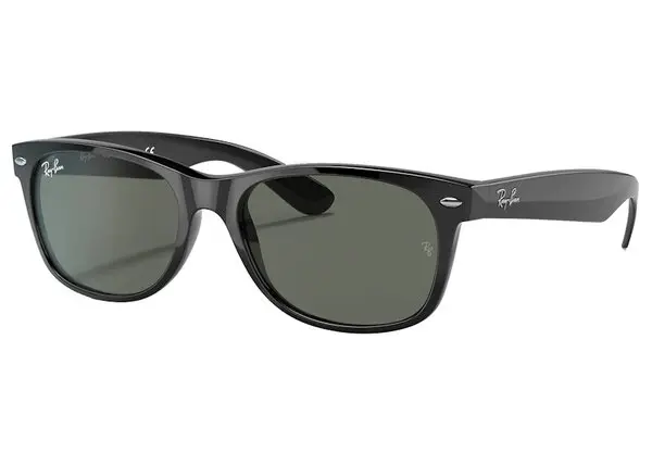 Ray-ban Wayfarer Sunglasses - Black/green (rb2132f)