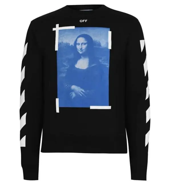 Off-White Mona Lisa Sweatshirt - Black