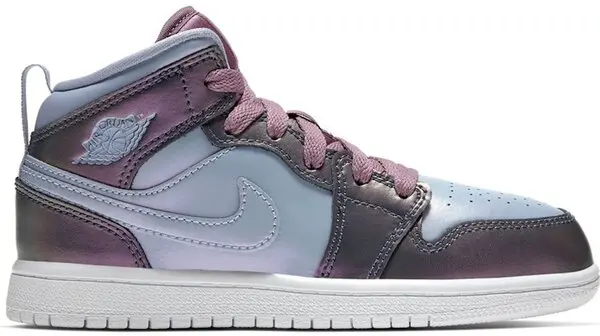 JORDAN 1 Mid Sneakers - Monsoon Blue/purple Rise/violet Dust