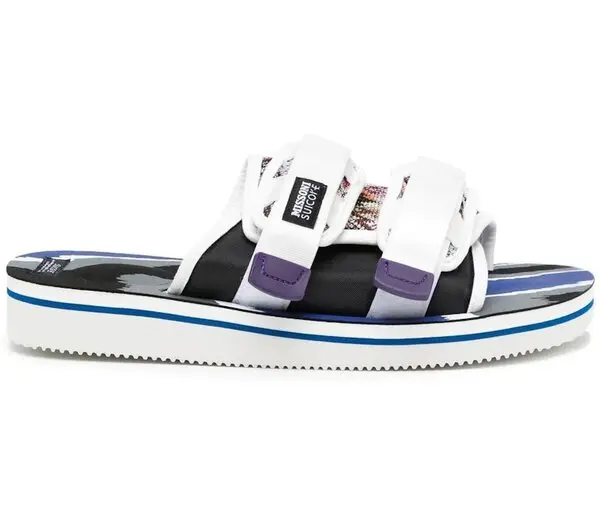 Suicoke Moto Missoni Sandals - White