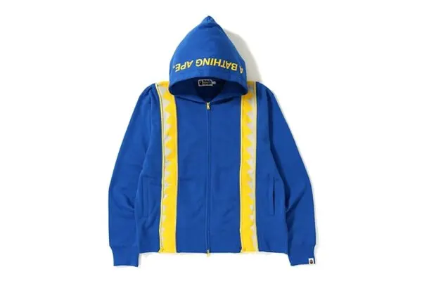 A BATHING APE Wide Zip Hoodie