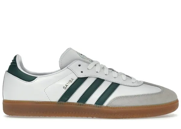 Adidas Samba Team Mexico Sneakers - Cloud White/collegiate Green/gum