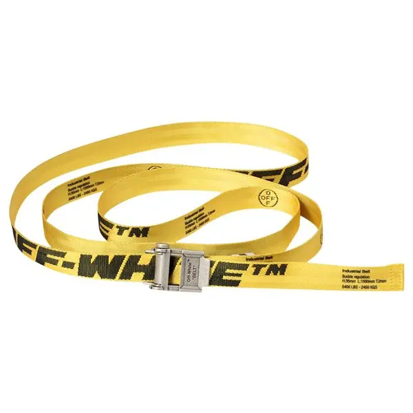 Off-White Mini 2.0 Industrial Belt - Yellow/black