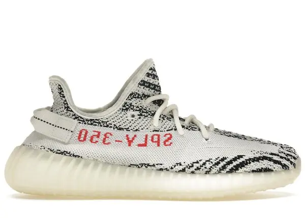 Adidas Yeezy Boost 350 V2 Zebra - White/core Black/red