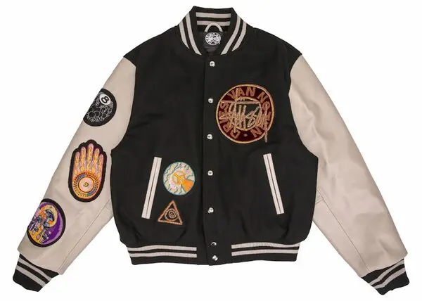 StÜssy X Dries Van Noten Varsity Jacket