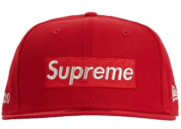 Supreme 1m Metallic Box Logo 59fifty Cap - Red