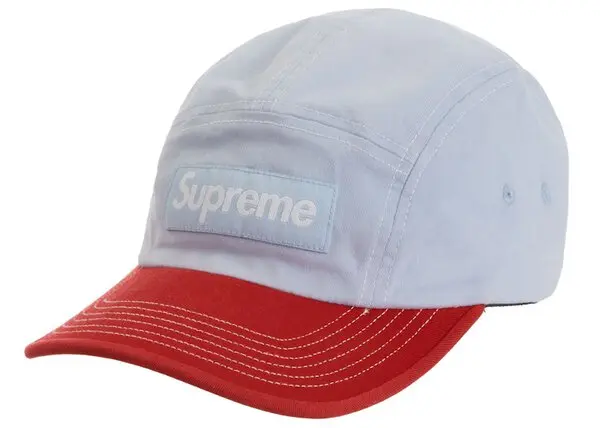 Supreme Twill Camp Cap - Light Blue