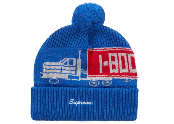 Supreme 18 Wheeler Beanie - Blue
