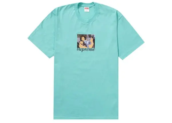 Supreme Aeon Flux Gun Tee Shirt - Teal