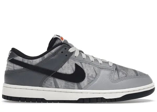 Nike Dunk Low Se Copy/paste Sneakers - Dark Grey Heather/off Noir/wolf Grey