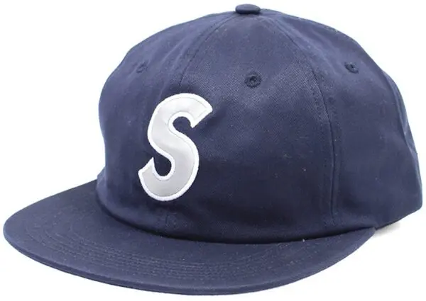 Supreme 3m Reflective S Logo 6-panel Cap - Navy Blue