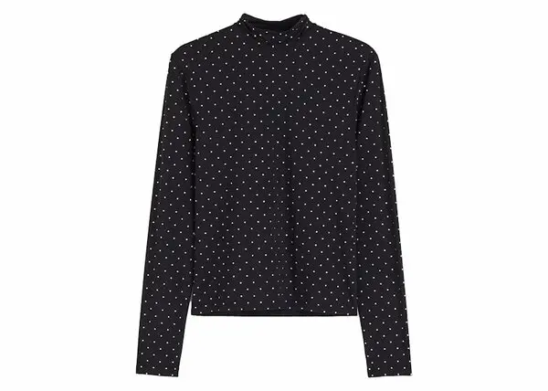 Rabanne H&m Embellished Jersey Shirt