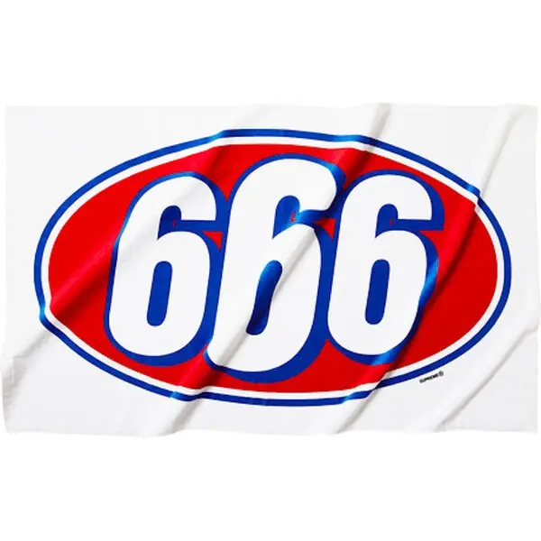 Supreme 666 Towel - White