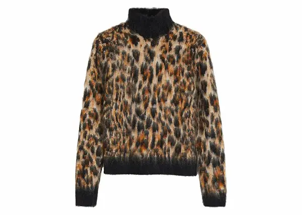 Rabanne H&m Mohair-blend Jacquard-knit Sweater