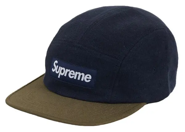 Supreme Camp Cap - Navy Blue