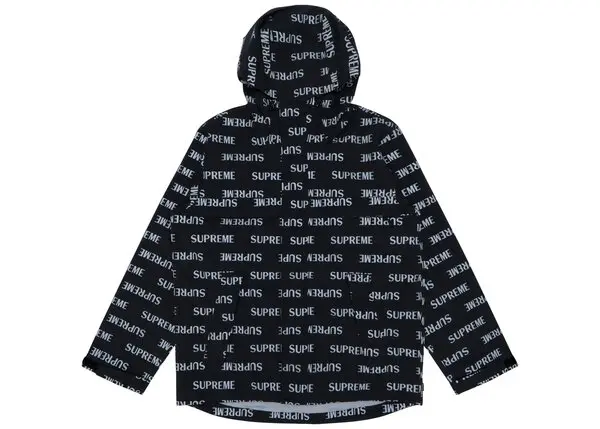 Supreme 3m Reflective Repeat Taped Seam Jacket - Black | Editorialist