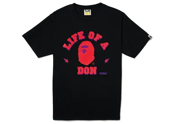 A BATHING APE X Cactus Jack X Don Toliver I Tee Shirt - Black
