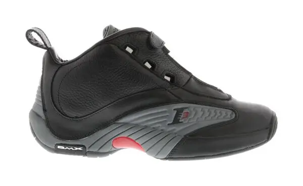 REEBOK Answer Iv Athletic Sneakers - Black/rivet Grey/excellent Red