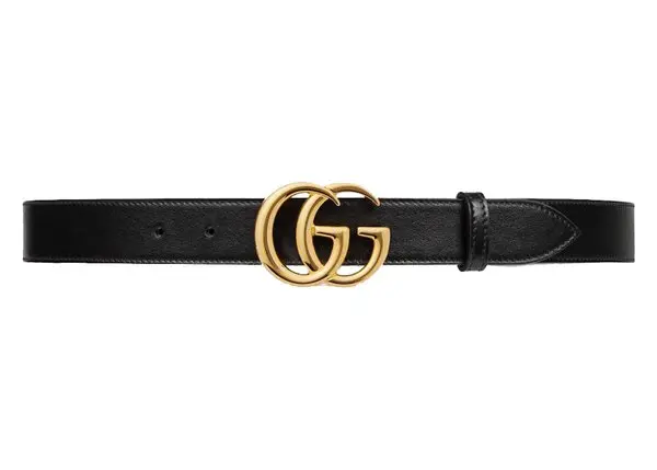 Alexander McQueen Gucci Interlocking G Belt - Black