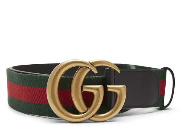 LOUIS VUITTON Gucci G Icon Buckle Belt - Black