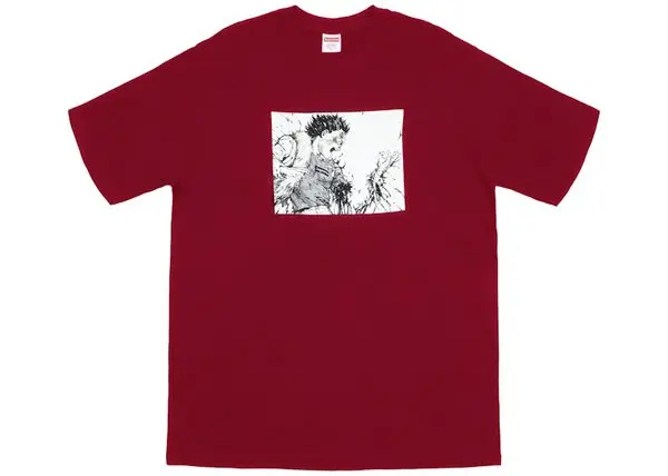 Supreme Akira Arm Tee Shirt - Cardinal