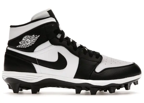 JORDAN 1 Mid-td Cleat Panda - Black/white