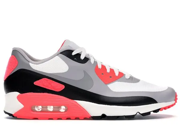 Nike Air Max 90 Patch Og Sneakers - White/cool Greyone-colorinfrared