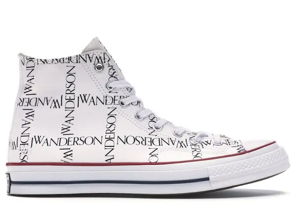 CONVERSE Chuck Taylor All Star 70 Hi Grid Jw Anderson - White/black/insignia Red
